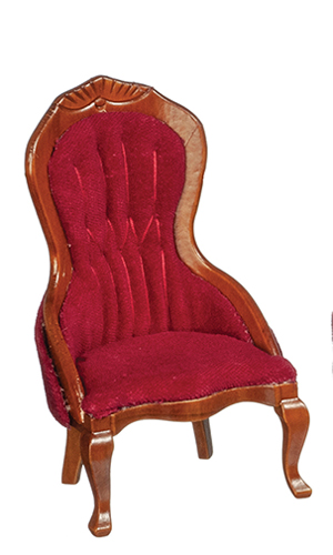 AZD6272 - Victorian Lady'S Chair, Red