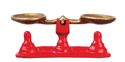 AZG7230 - Red Weighing Scale