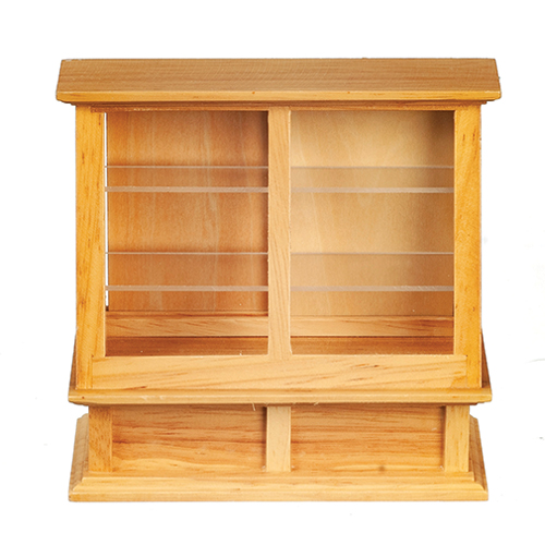 AZT4087 - Store Display Case, Oak