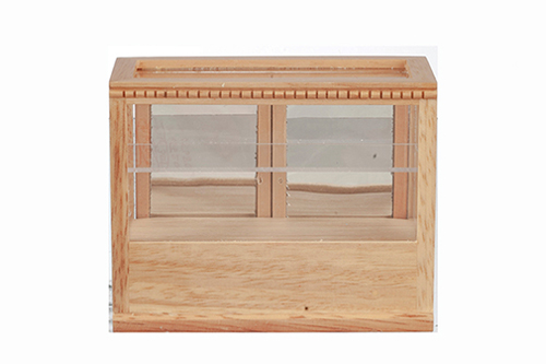 AZT4423 - Rectangular Display Case, Oak