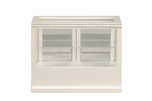 AZT5423 - Rectangle Display Cabinet, White