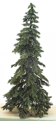 CA0538 - Appalachian Green Spruce Tree on Spike, 8 Inches