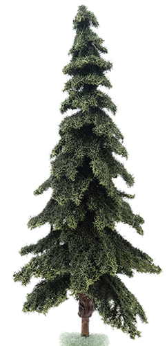 CA5540 - 10" Appalachian Green Spruce Tree on Spike