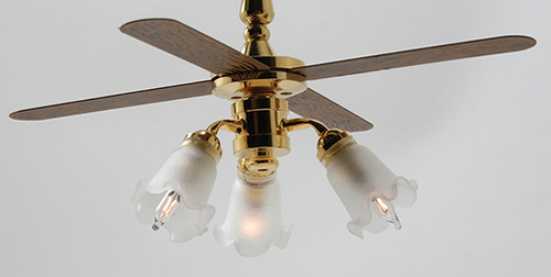 MH721 - 3-Tulip Ceiling Fan
