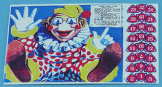 MUL5304 - Discontinued: Pin The Nose On The Clown Game
