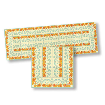 WM34174 - Mosaic Floor Tile Borders, 1 Piece